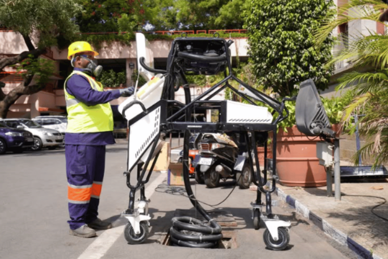 Meet the Robot Revolutionizing Sanitation Work: Bandicoot by Genrobotics