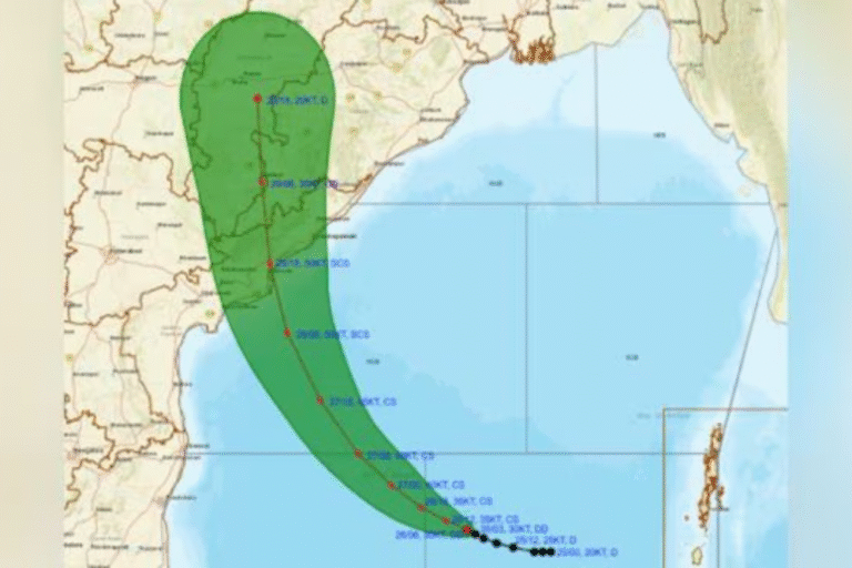 Cyclone Montha Nears Andhra Coast; IMD Issues Red Alert
